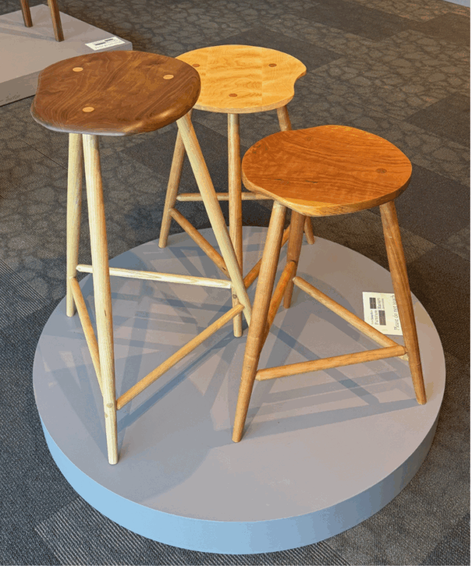 29" Three-Legged Stool - ME POP - Furniture Masters
